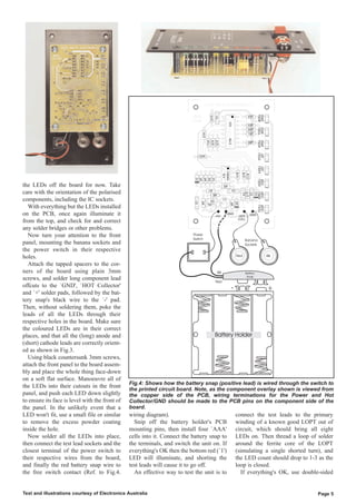 Electrónica: Probador de LOPT/FBT Flyback | PDF