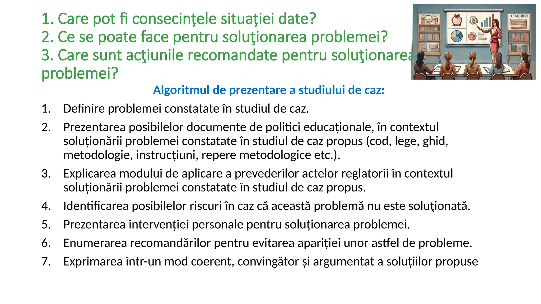 PROBA STUDIUL DE CAZ ȘI INTERVIUL PENTRU DRADUL DIDACTIC 2,1 ȘI SUPERIOR | PPTX