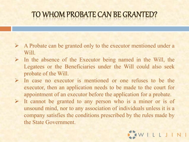 Probate | PPTX | Law
