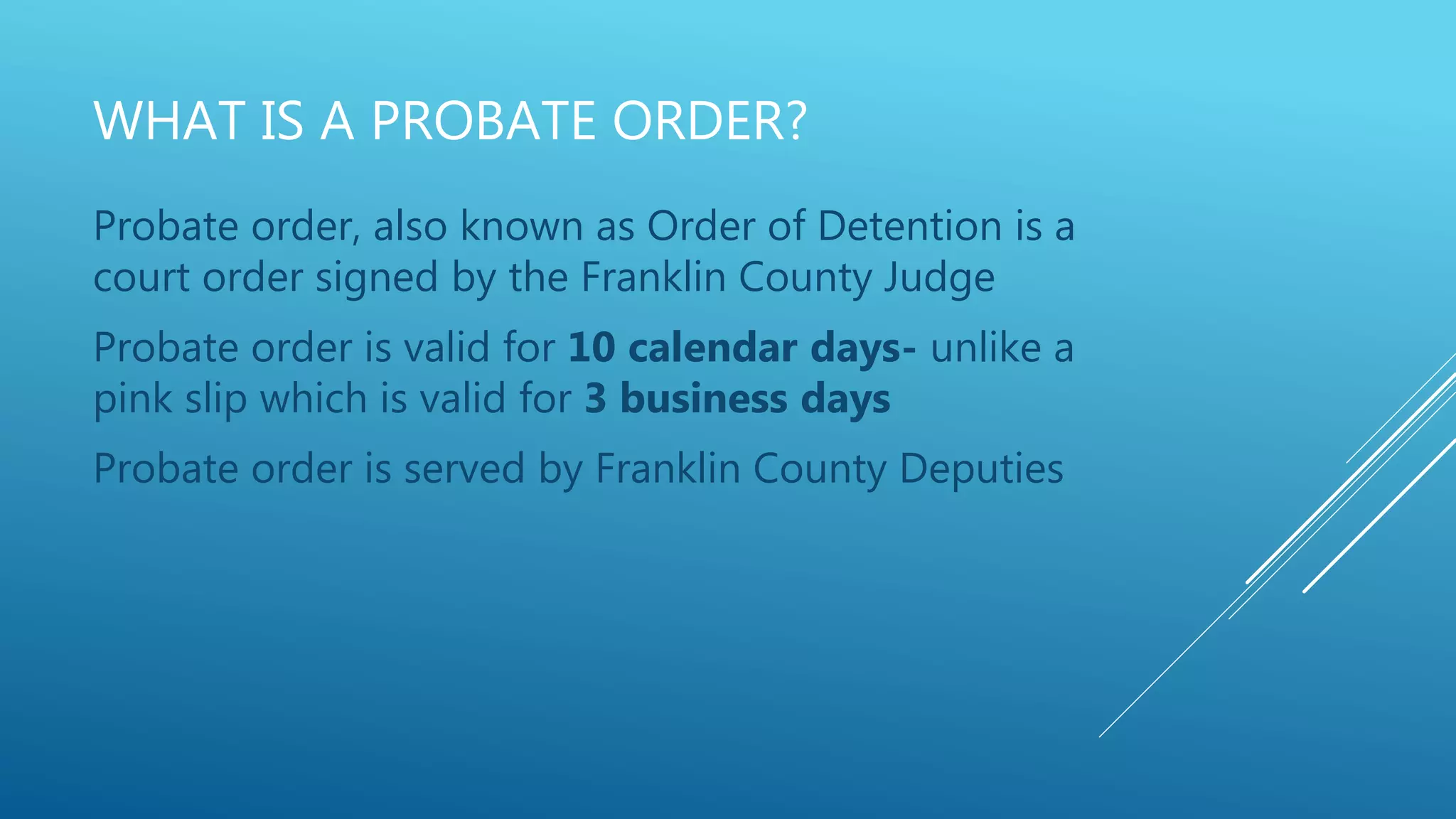 Understanding the Probate Process | PPT