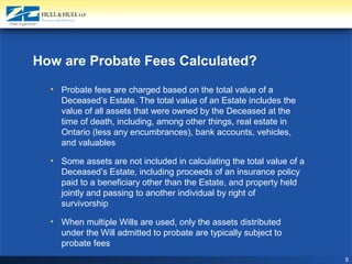 Probate Fees in Ontario | PPT