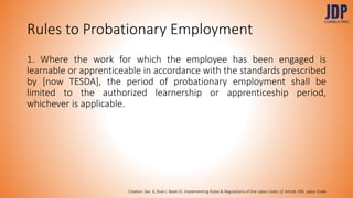 Probationary Employees | PPTX