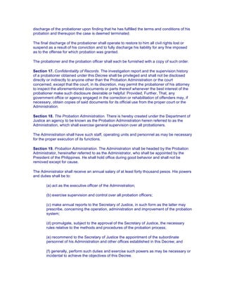 Probation law | PDF