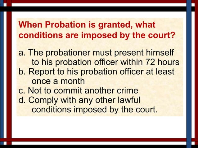 probation_review-new.ppt | Crime & Harmful Acts to Individuals, Society ...
