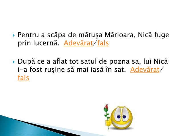 lectie interactiva la lb romana | PPT