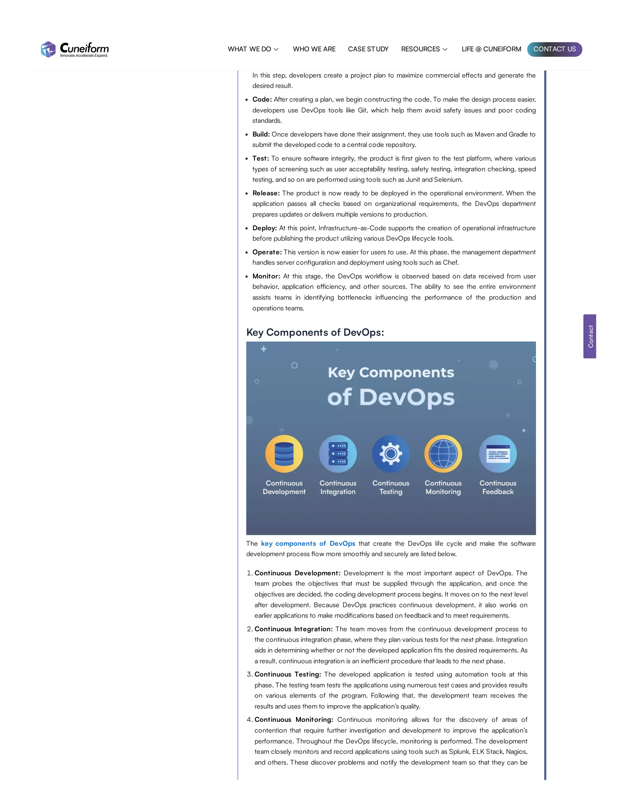 probe-into-the-key-components-and-tools-of-devops-lifecycle | PDF