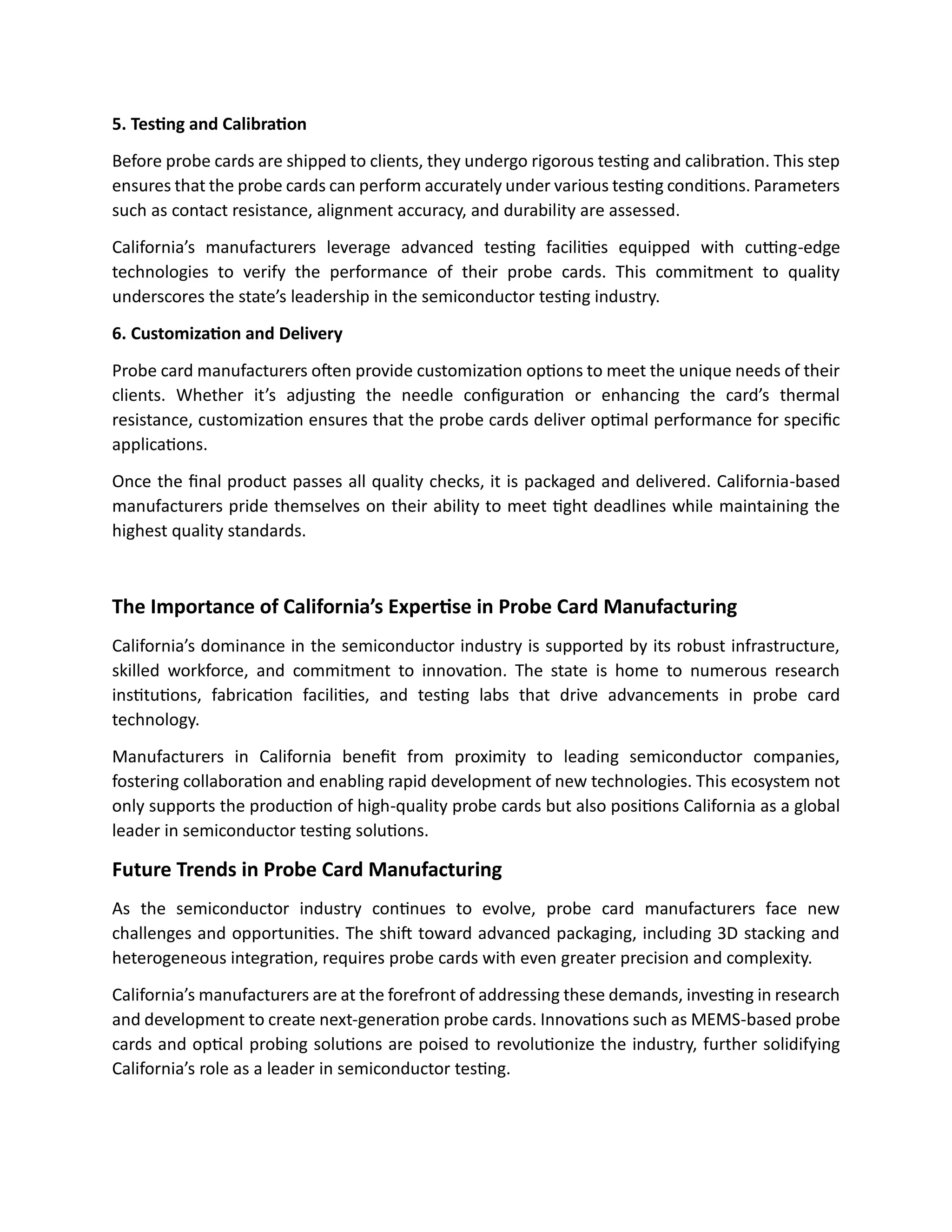 Probe Card Manufacturing Process in California.pdf