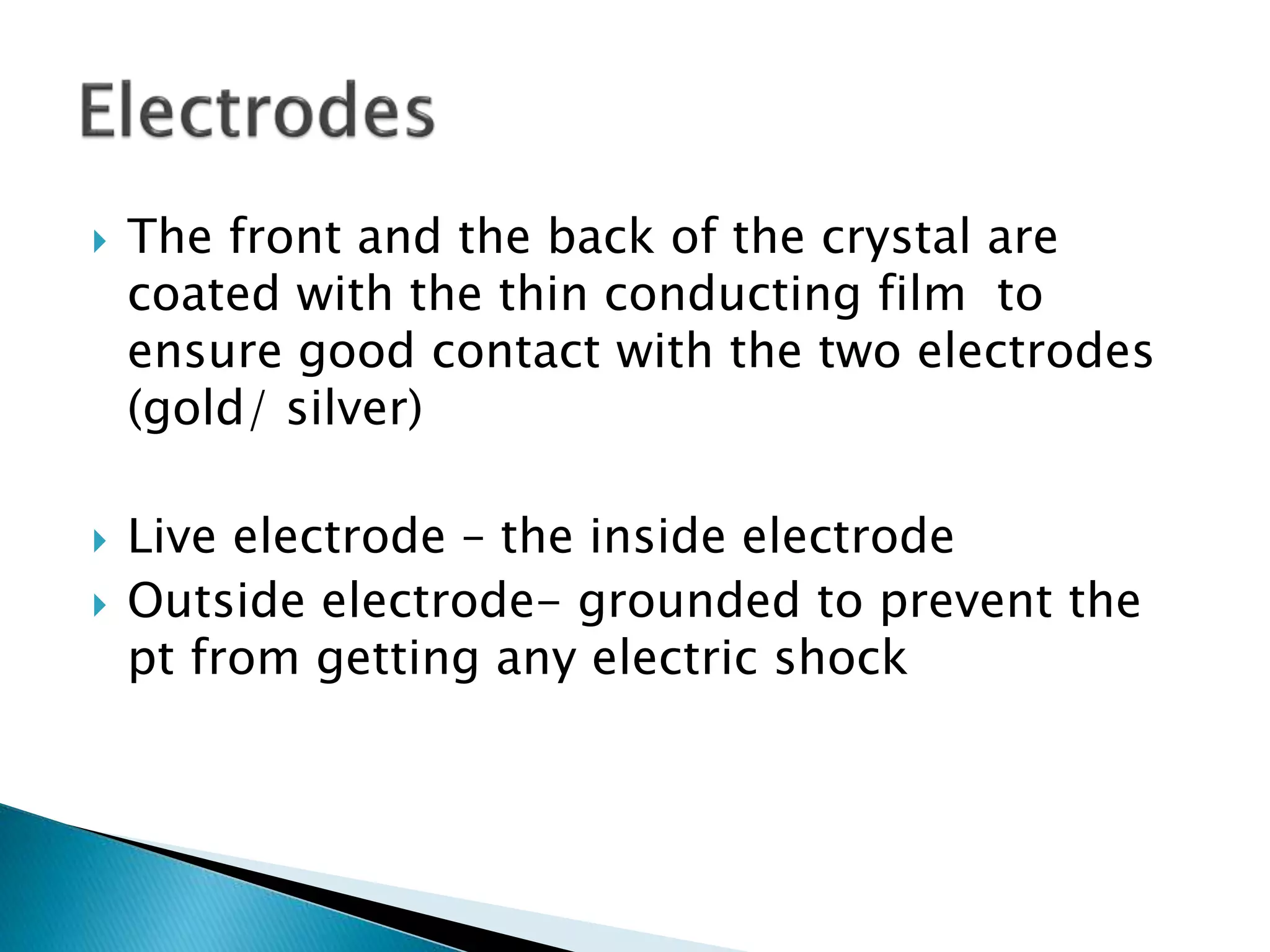 Probe construction, types and usg artefacts | PPT