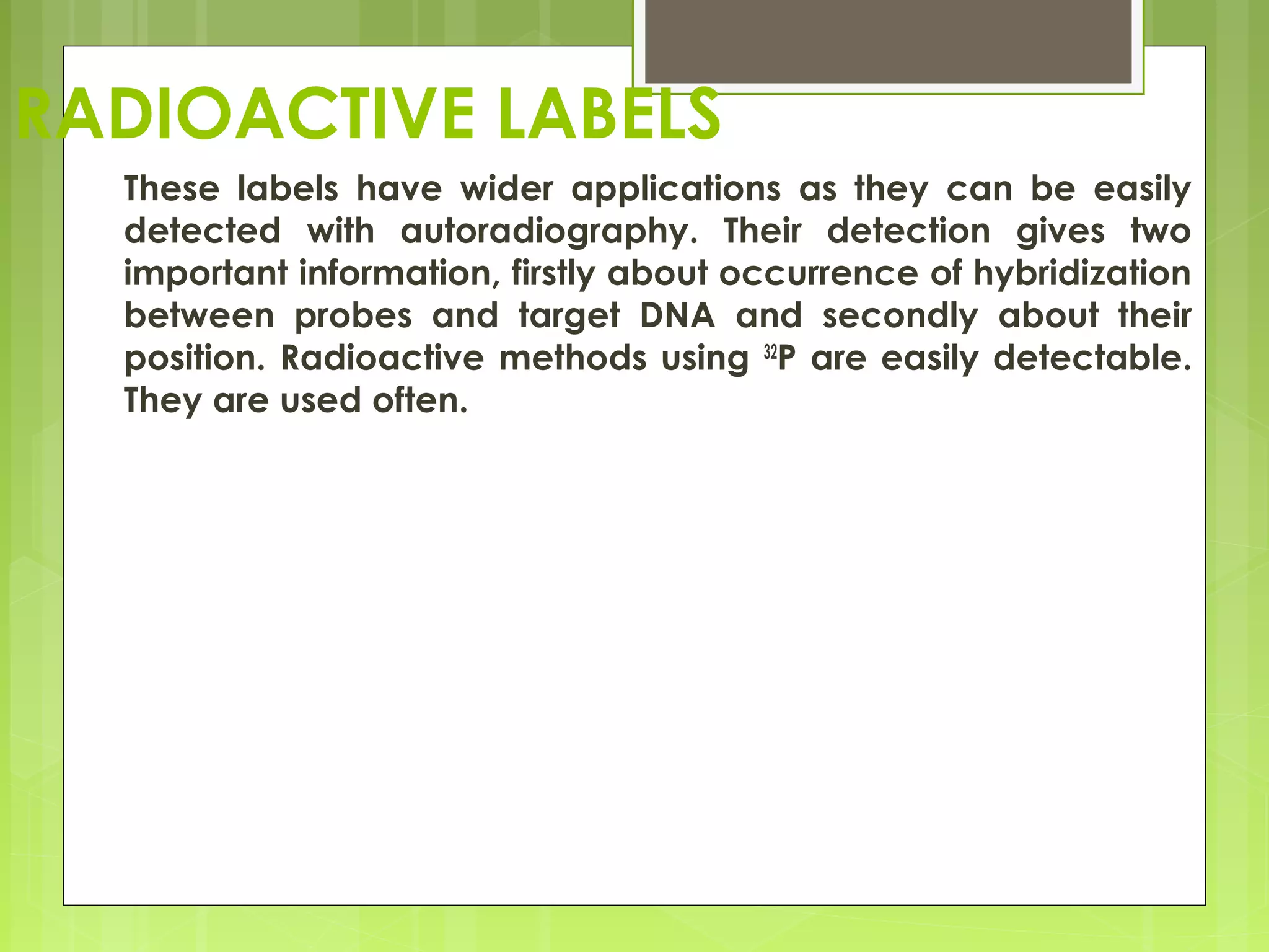 Probe labeling | PPT