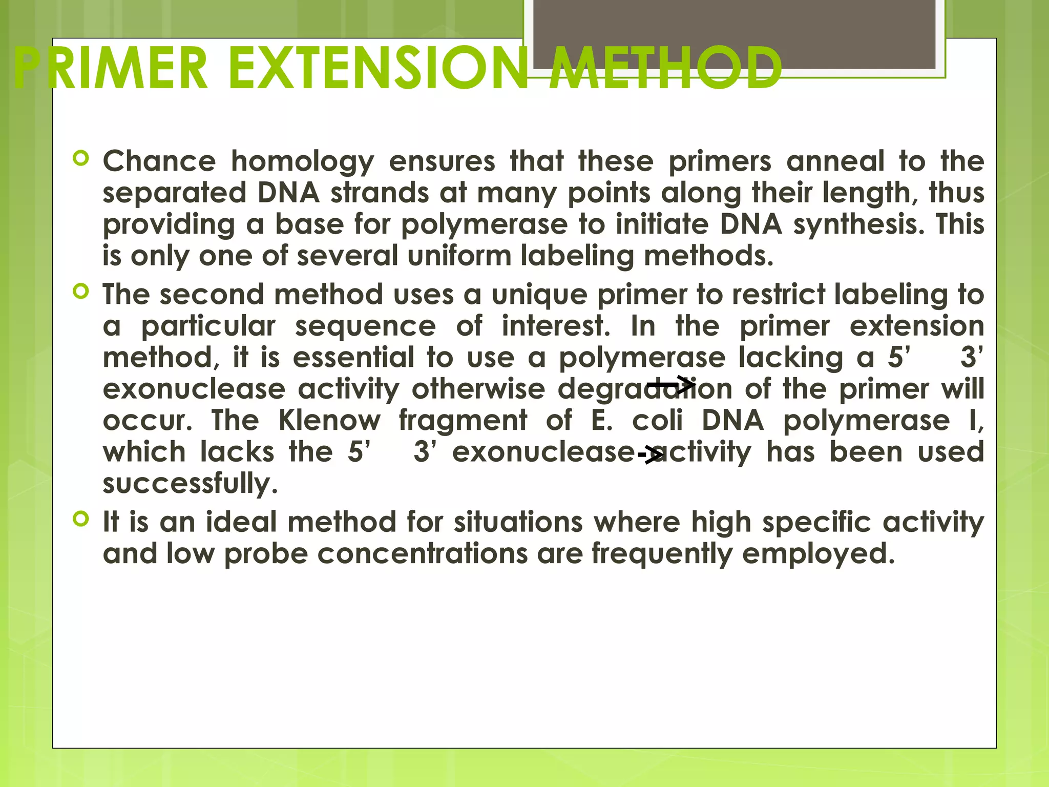 Probe labeling | PPT