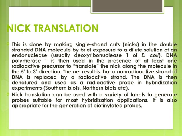 Probe labeling | PPT | Chemistry | Science