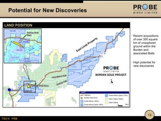 Probe mines presentation_october11.2013 | Commodities | Economy