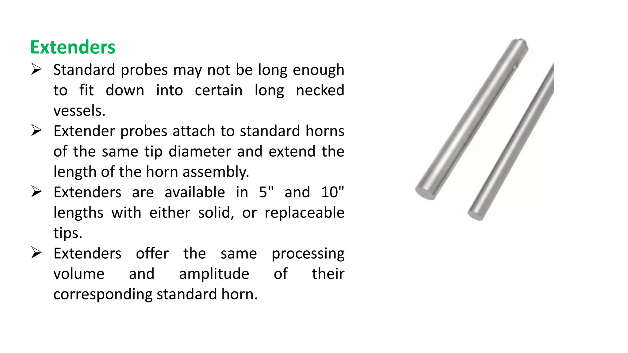 Probe sonicator | PPTX