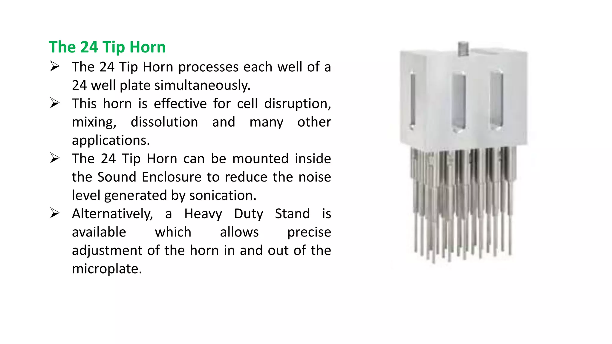 Probe sonicator | PPTX