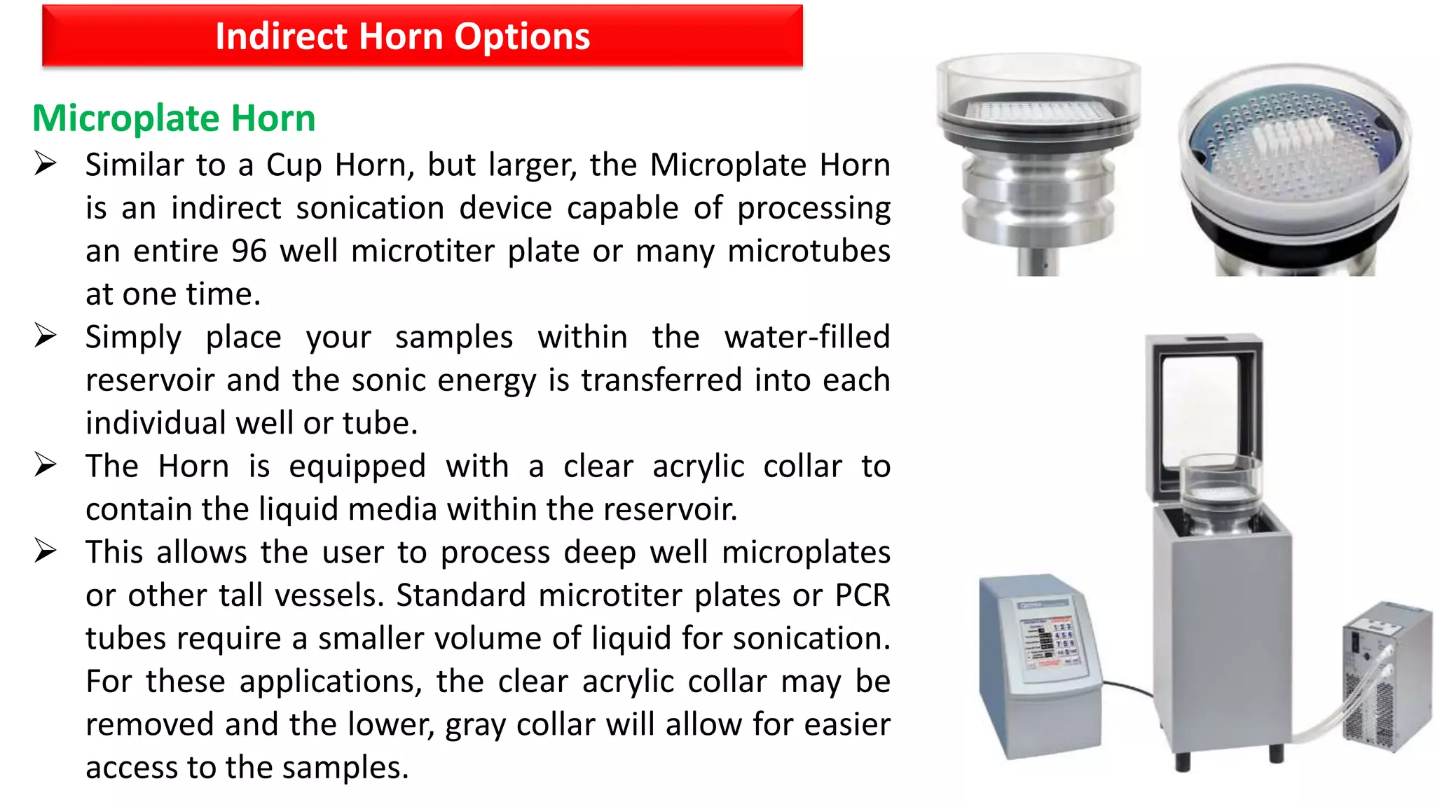 Probe sonicator | PPTX
