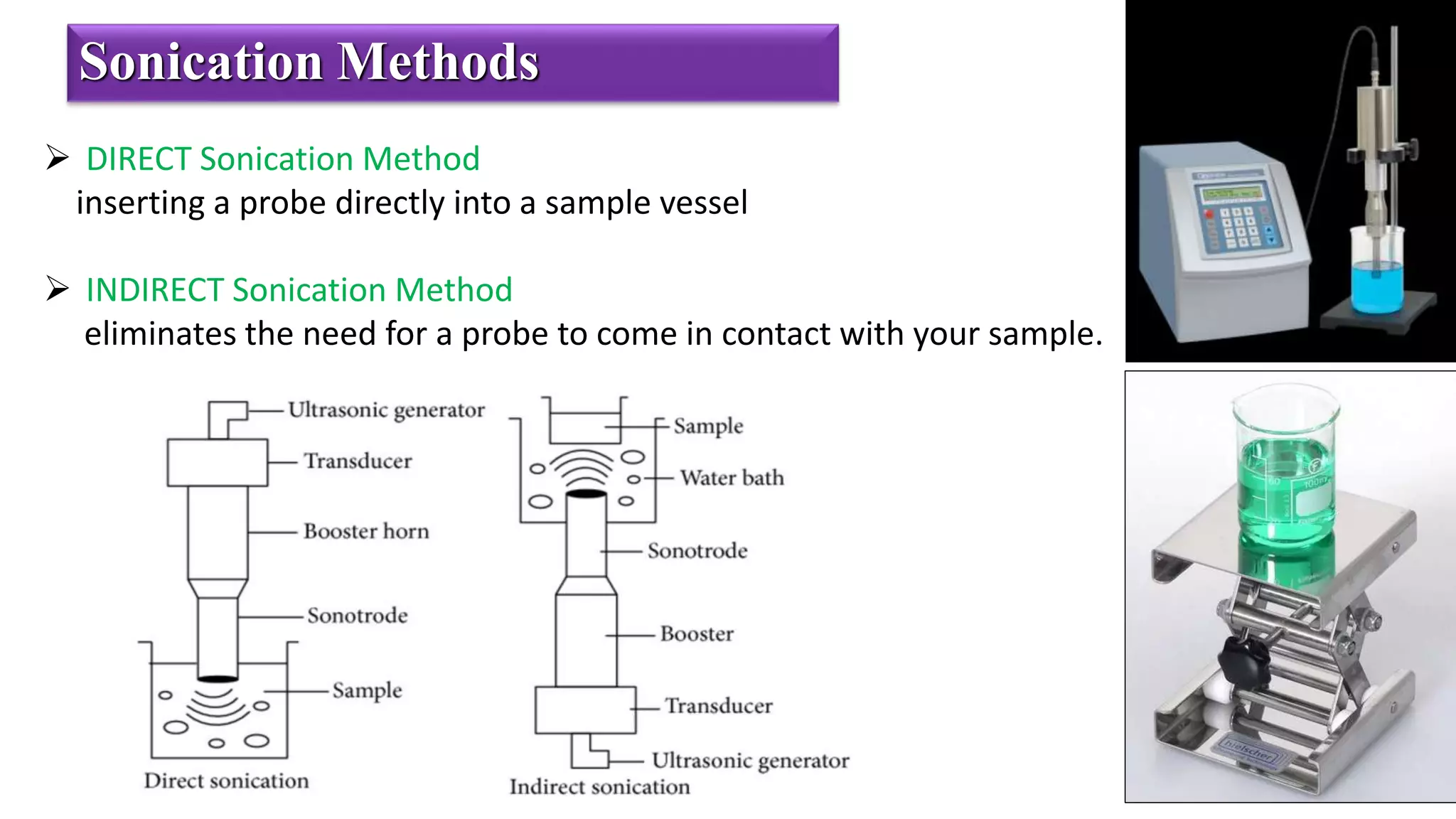 Probe sonicator | PPTX