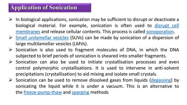 Probe sonicator | PPTX
