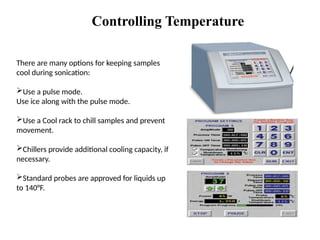 the probe sonicator instrument parts.pptx