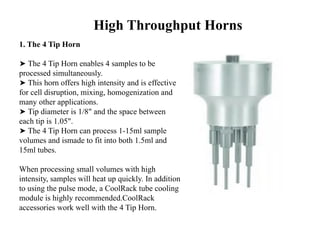 the probe sonicator instrument parts.pptx