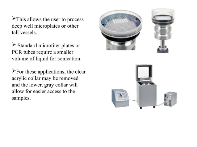 the probe sonicator instrument parts.pptx | Audio Production | Content Production