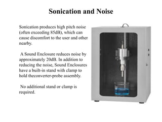 the probe sonicator instrument parts.pptx