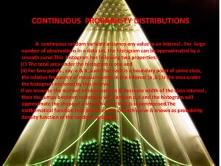 Probility distribution | PPTX | Physics | Science