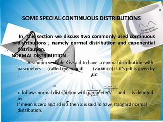 Probility distribution | PPTX | Physics | Science
