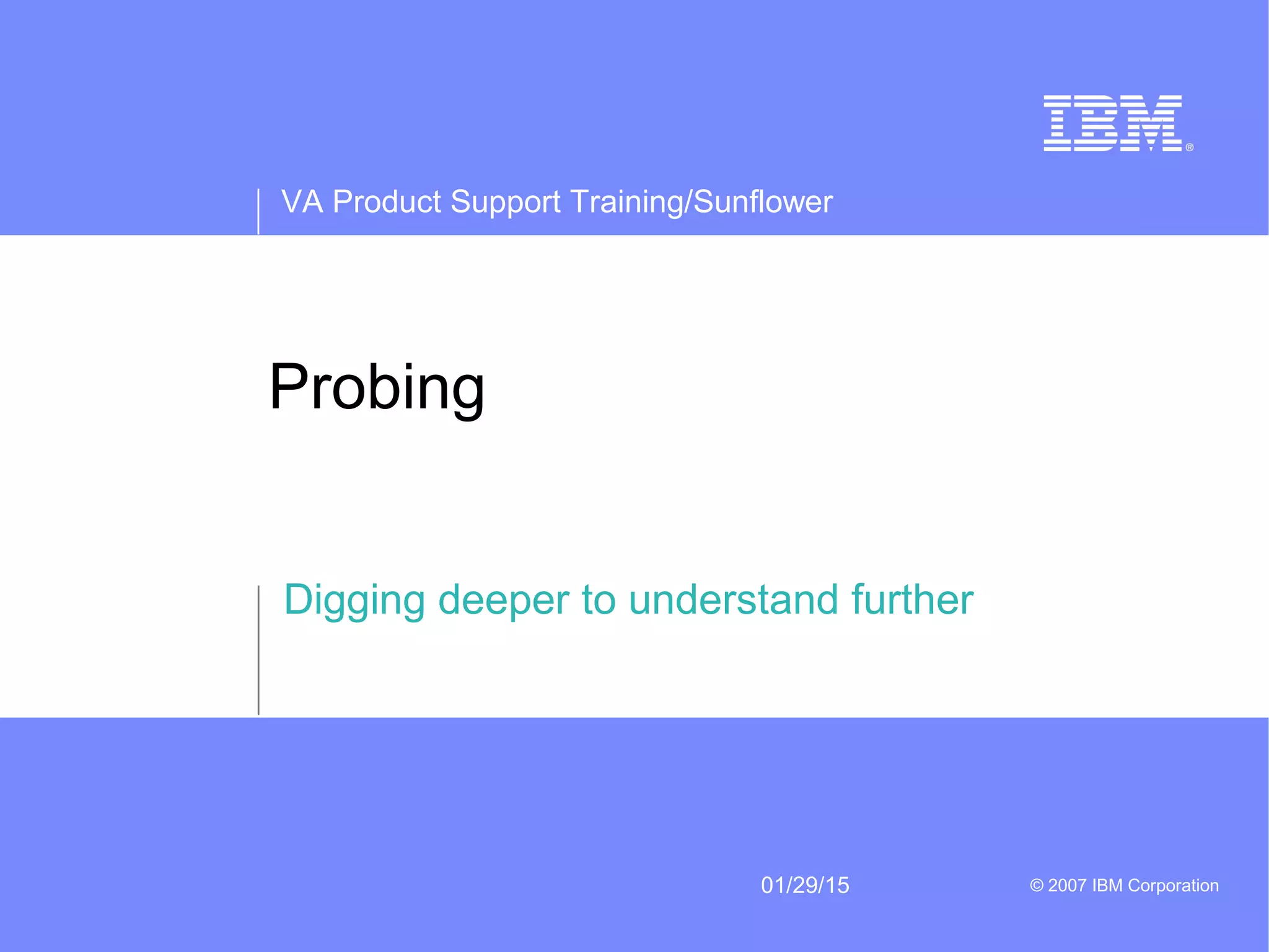 Probing | PPT