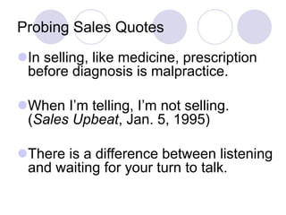 Probing - in sales.ppt