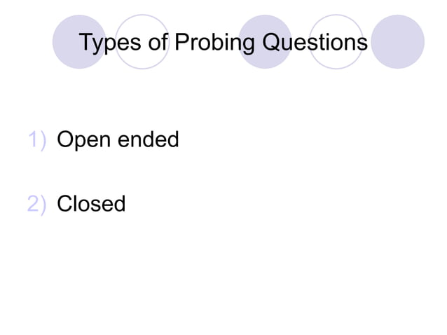 Probing - in sales.ppt