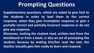 Probing by questioning skill | PDF