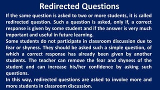 Probing by questioning skill | PDF