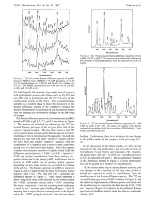 Probing the chemistries of flavin ring systems of p hydroxybenzoate ...