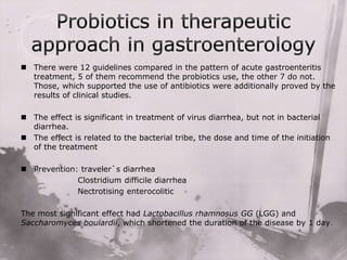 Probiotcs | PPTX | Digestive Disorders | Diseases and Conditions
