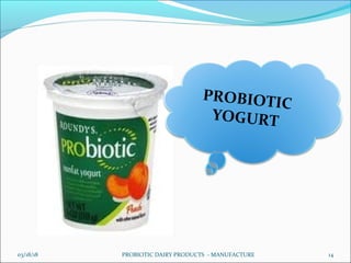 Probiotic dairy products manufacture | PPS