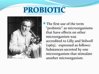 Probiotic for biofertilizer | PPT