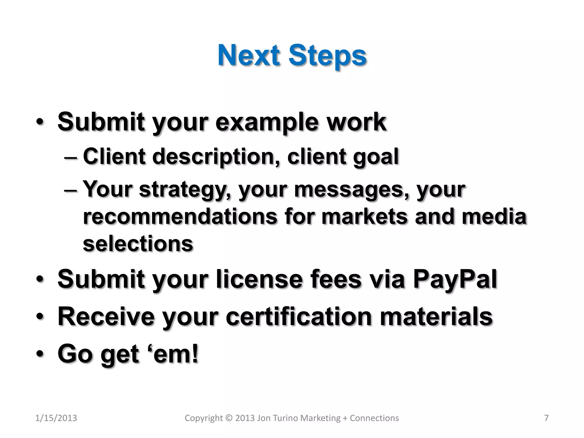 Probiotic Marketing(tm) Certification Introduction | PPSX | Marketing ...