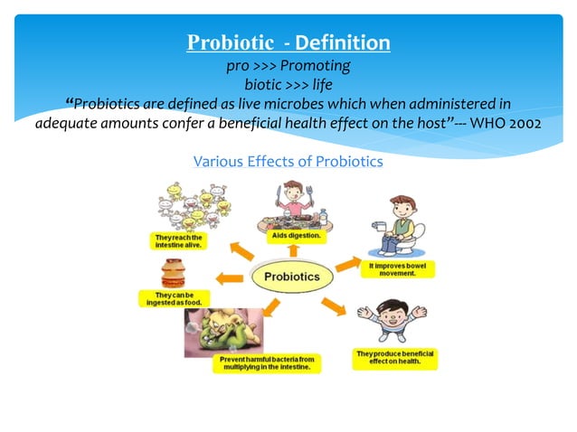 Probiotic presentation | PPTX | Digestive Disorders | Diseases and ...