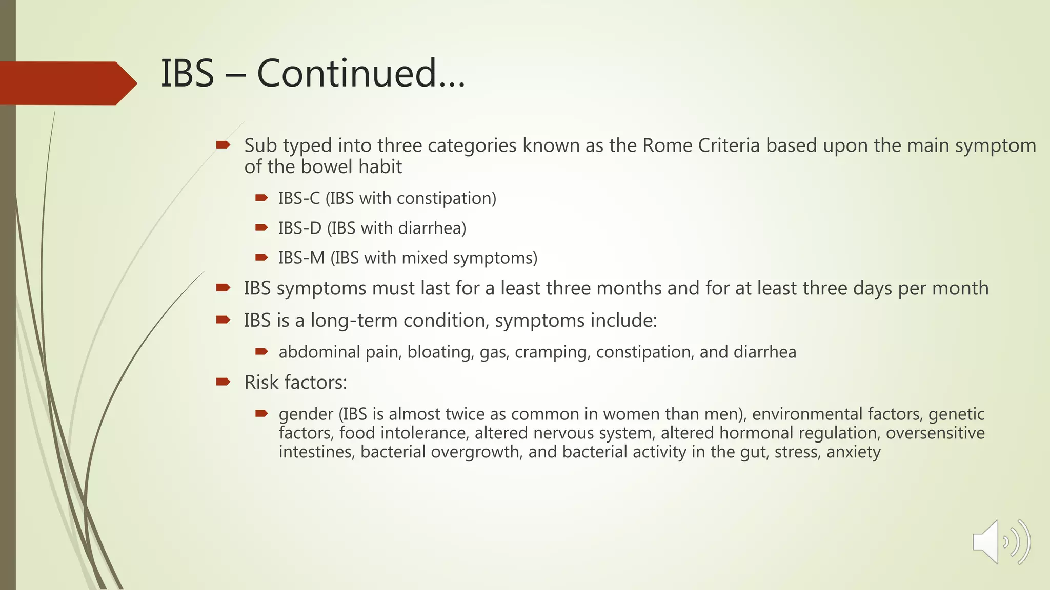 Efficacy of Probiotics on Alleviating IBS Symptoms | PPTX