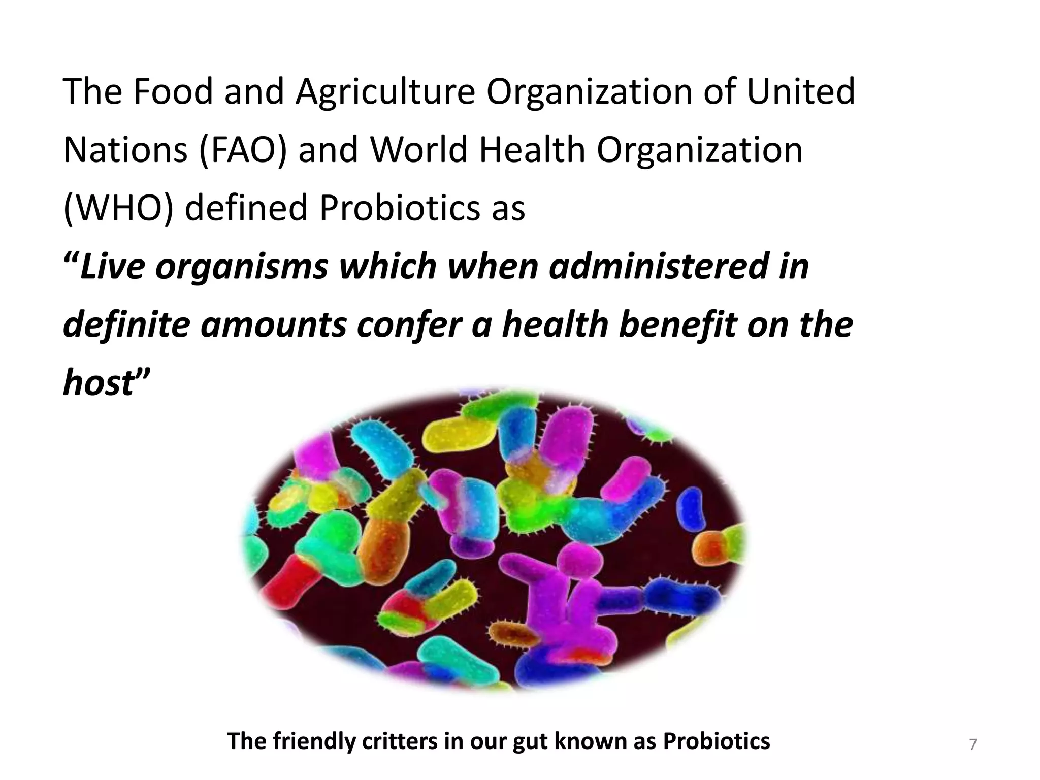 Probiotics in Infections | PPTX | Biological Sciences | Science