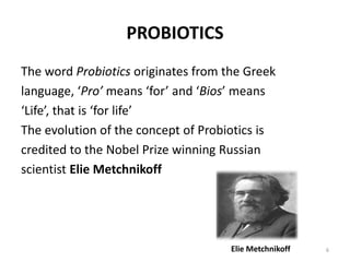 Probiotics in Infections | PPTX | Biological Sciences | Science