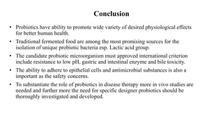 Probiotics | PPTX