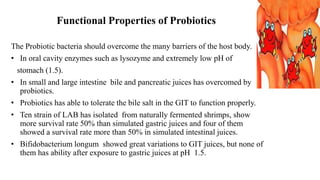 Probiotics | PPTX