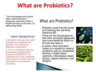 Probiotics | PPTX