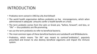 Probiotics | PPT