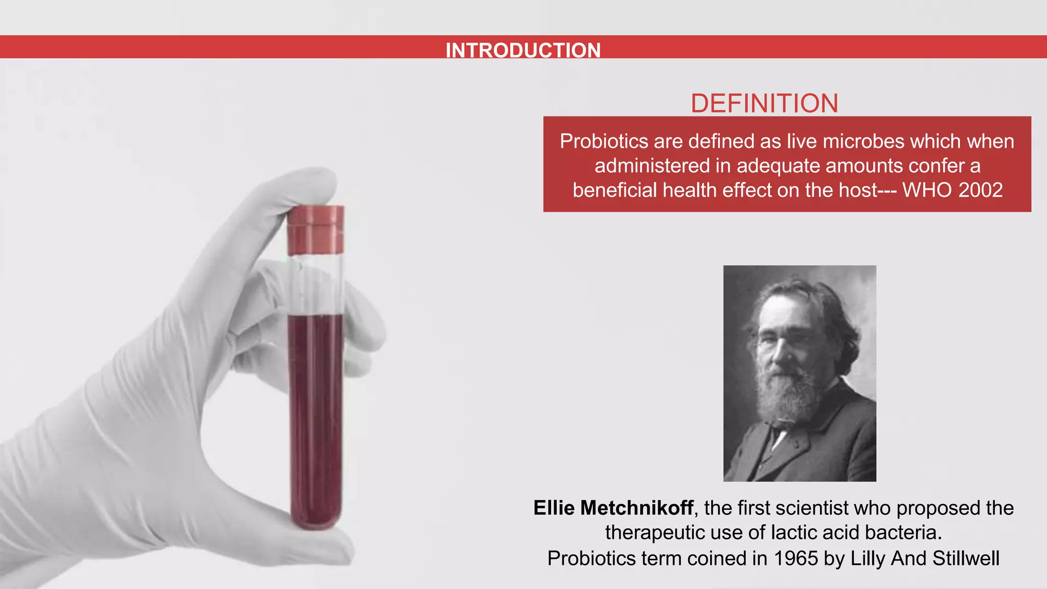 Probiotics and Diarrhea Management | PPTX