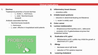 Probiotics and Diarrhea Management | PPTX