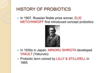 Probiotics | PPTX
