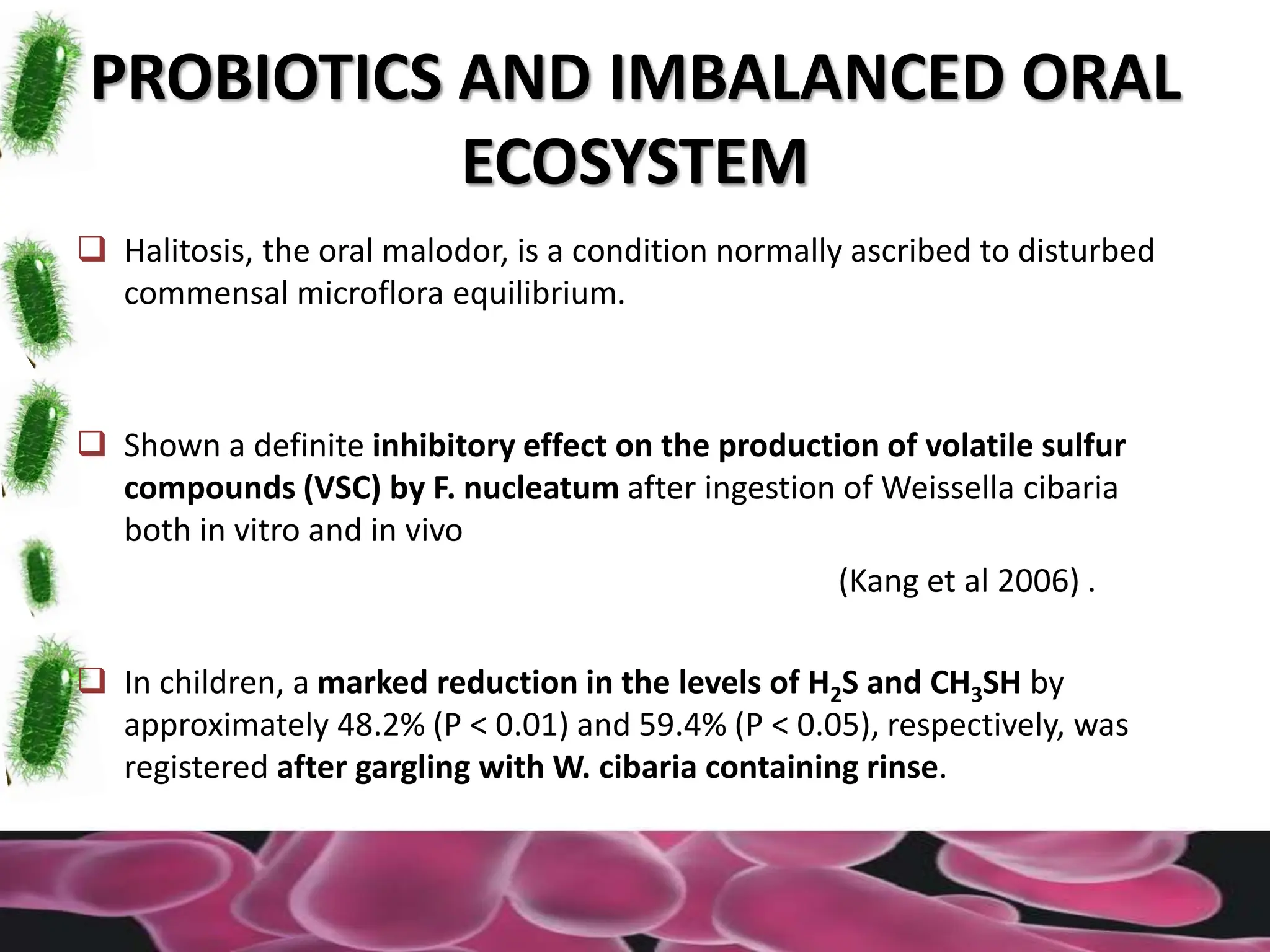 Role of PROBIOTICS in periodontal disease | PPTX