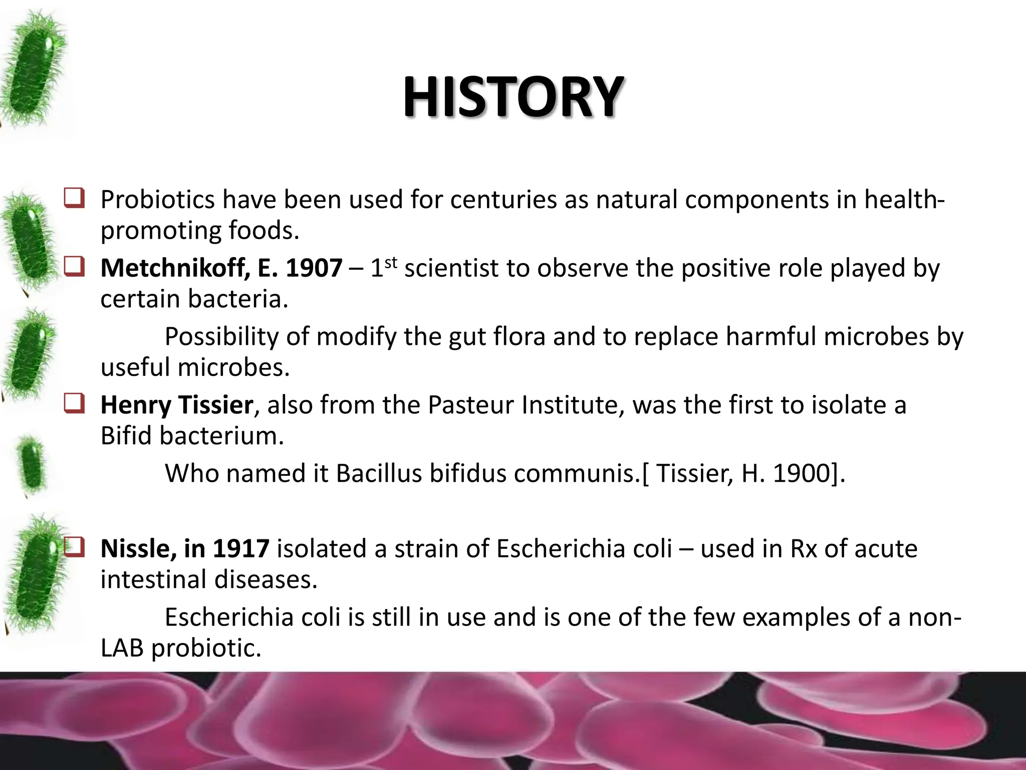 Role of PROBIOTICS in periodontal disease | PPTX